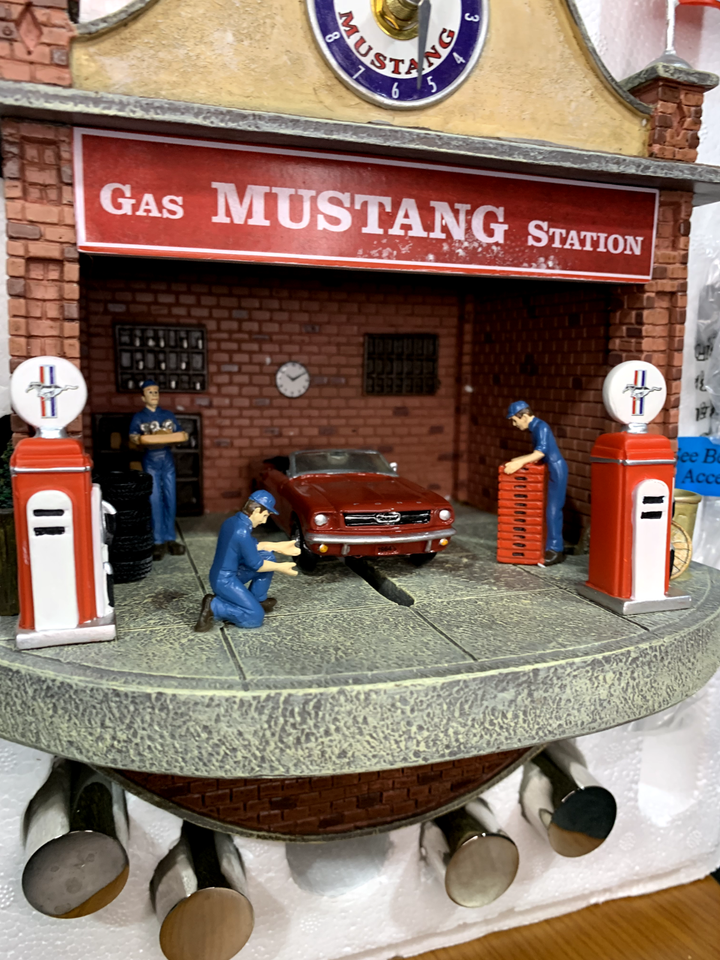 Bradford Exchange "Ford Mustang" Garage Clock | eBay