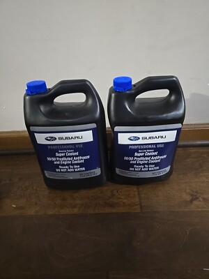 Subaru Genuine OEM Super Coolant 50/50 Prediluted Antifreeze 1 Gallon ...
