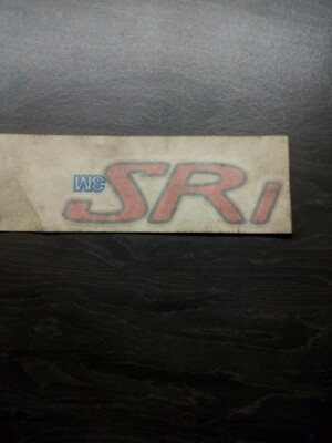 Genuine Nissan Primera SRI decal | eBay UK