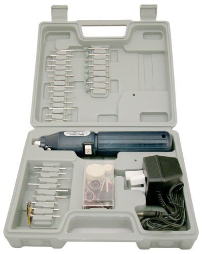 205PC Cordless Dremel Type Mini Rotary Hobby Drill Tool With Case ...