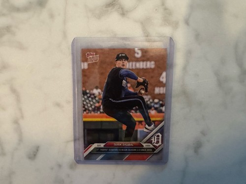 Tarik Skubal 2024 MLB TOPPS NOW 181 Begins Season 5-0 | eBay