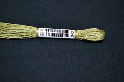 Anchor Cotton Threads for Embroidery Shade 843 Fern Green | eBay