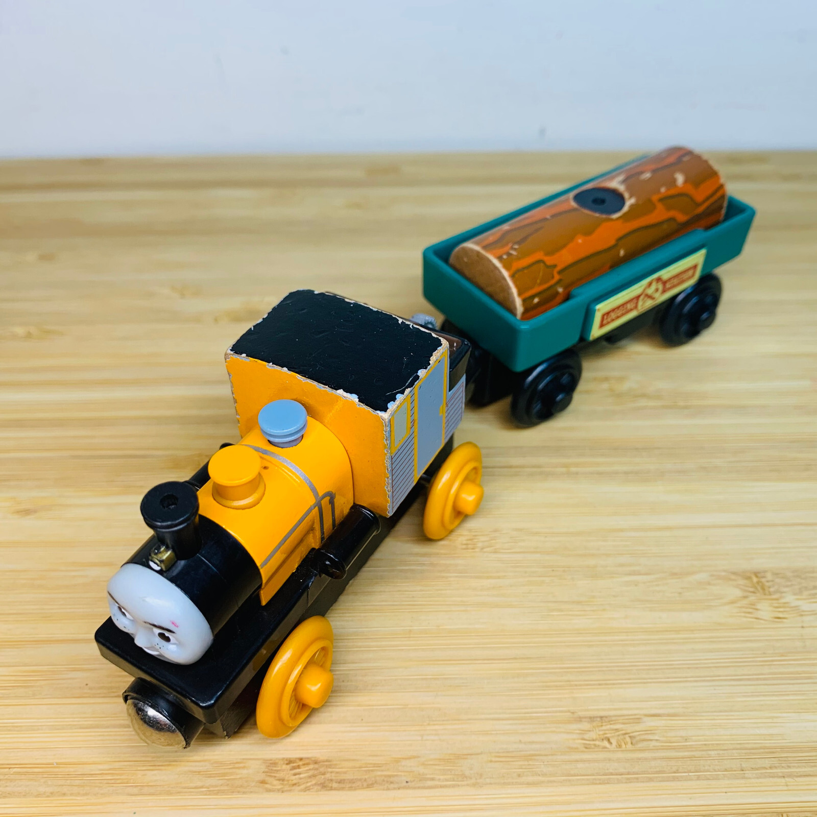 Dash & the Jumping Jobi Wood Launching Log Car - Thomas & Friends ...