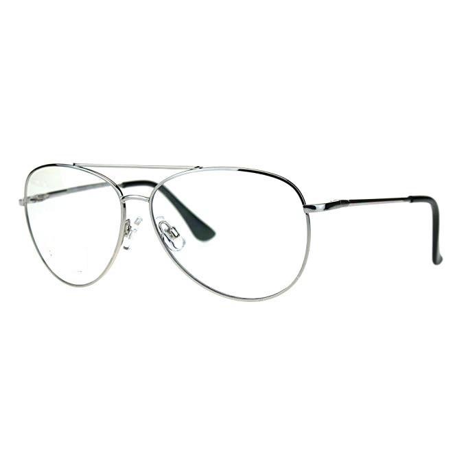 AVIATOR Reading glasses no line bifocal progressive clear lens style ...