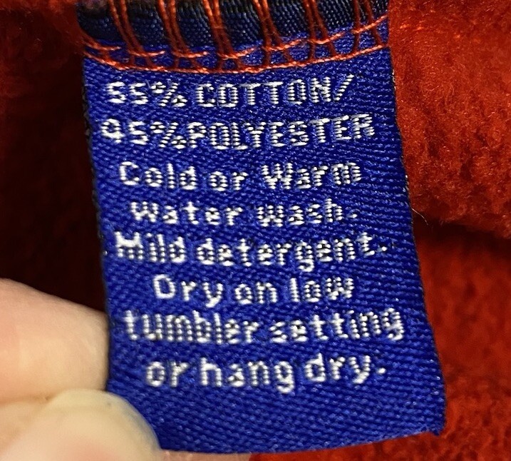 HEB Sweatshirt sz L Red Crew Neck Sweatshirt Grocery Store Workwear ...