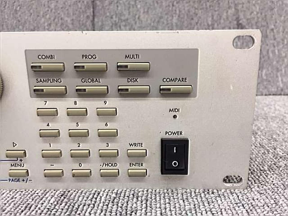 KORG TRITON RACK SYNTHESIZER sound source module multitimbral Tested | eBay