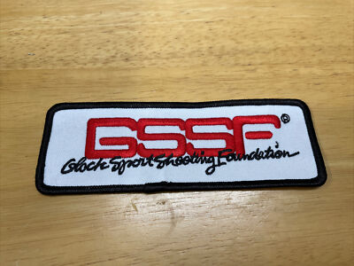 GSSF Glock Sport Shooting Foundation Iron On Patch New Never Used | eBay