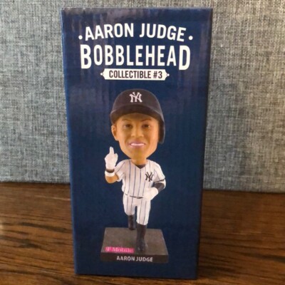 NEW YORK YANKEES AARON JUDGE BOBBLEHEAD NIB SGA 2020 60 Home Runs | eBay