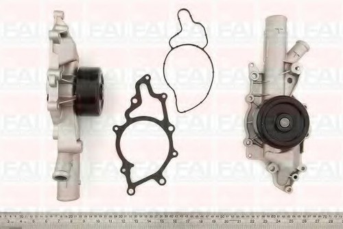 WP6367 FAI Water Pump for Mercedes-benz C-class Replaces 6462000301 for ...