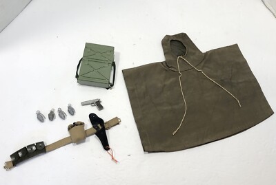 1964 GI-Joe Command Post Poncho , Lot & Accessories , Hasbro Vintage | eBay
