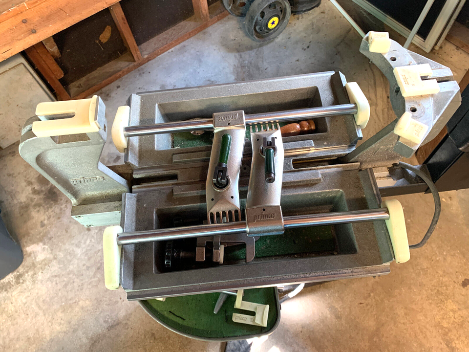 Prince P-200 Electric Tennis Racquet Stringing Machine Working ...