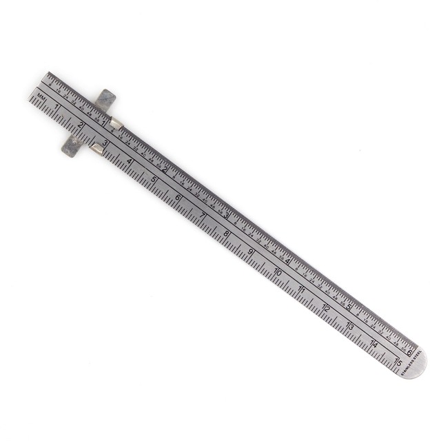 Depth Ruler Inch Metric Equivalent Stainless Steel for sale online | eBay