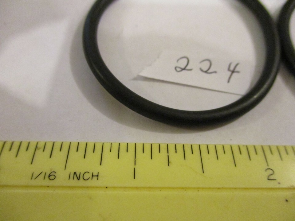 224 O-ring 1-3/4" ID x 2" OD x 1/8" thick. Buna-70. Quan 2. | eBay