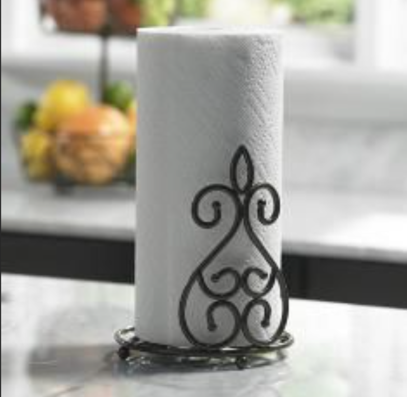 Princess House Meridian Metal Paper towel Holder 708 | eBay