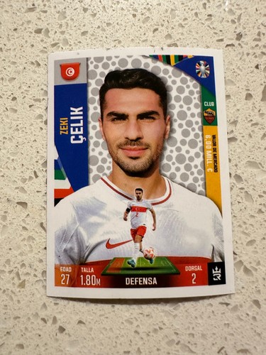 2024 3 Reyes Euro Sticker #471 Zeki Celik Turkey | eBay
