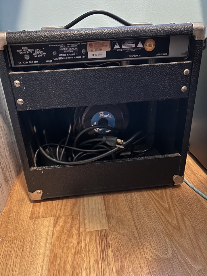 Fender Champ 12 All-Tube Amp Combo | eBay