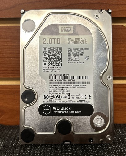 Western Digital Black (WD) 2TB 3.5" SATA Drive (WD2003FZEX) | eBay