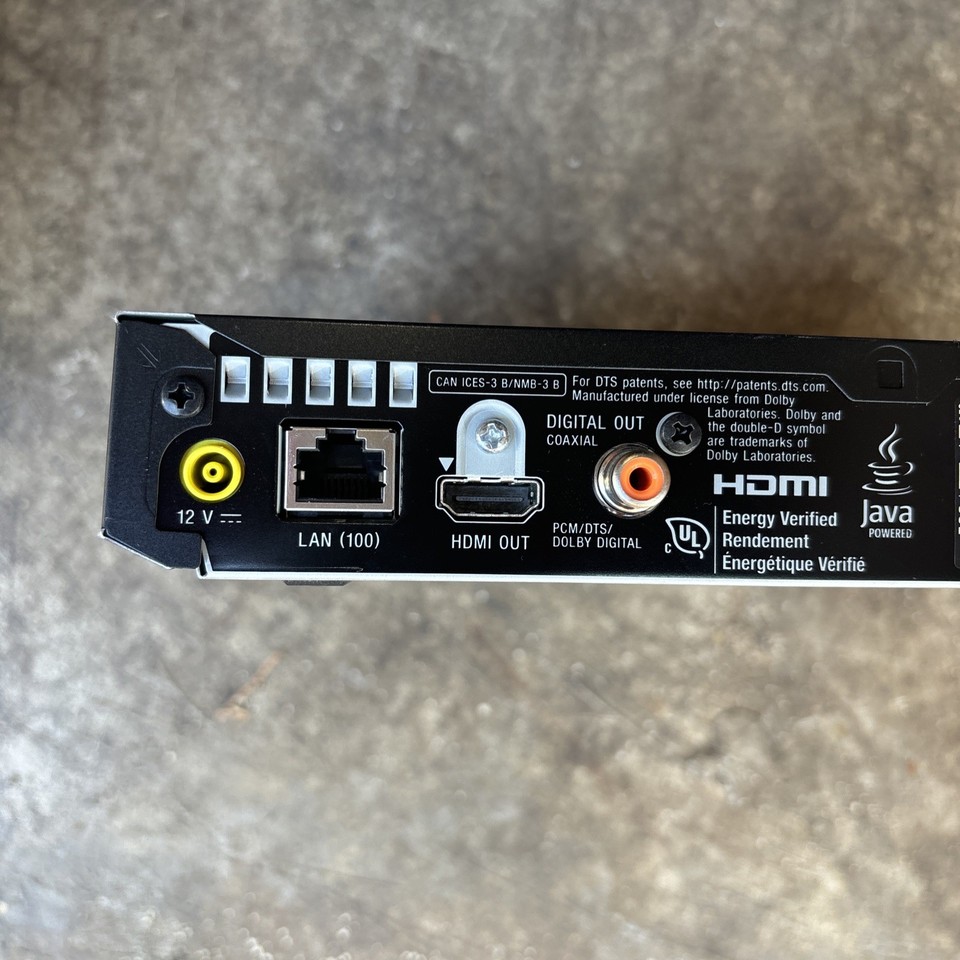 Sony Blu-Ray DVD Player BDP-S1500 High Definition Blu-Ray Disc Player ...