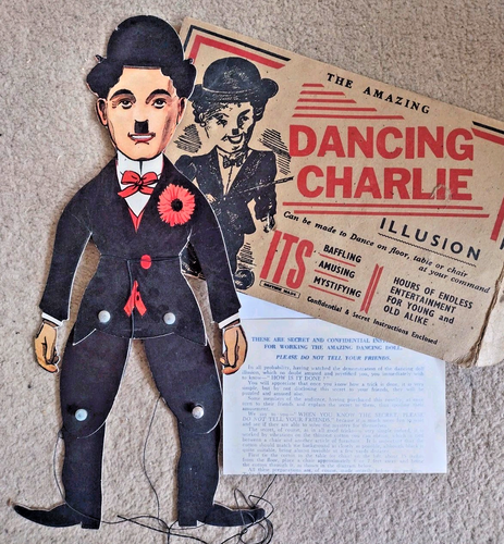 Charlie Chaplin: The Amazing Dancing Charlie Illusion w/ card case UK ...