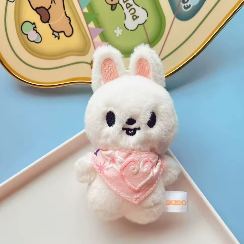 Skzoo Plush Stray Kids Kpop Cute Baby Bib Series Rabbit Lee Know | eBay UK