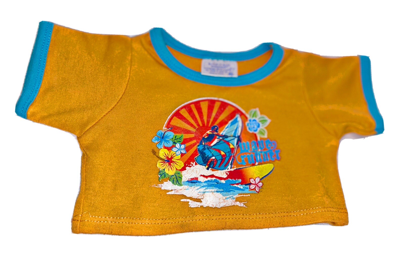 Build a Bear Workshop Wave Runner T Shirt Orange Build A Bear Accessory ...