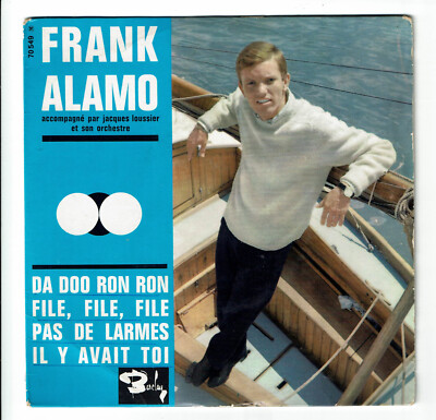 Frank ALAMO Vinyle 45 tours EP 7" DA DOO RON RON - BARCLAY 70549 F ...