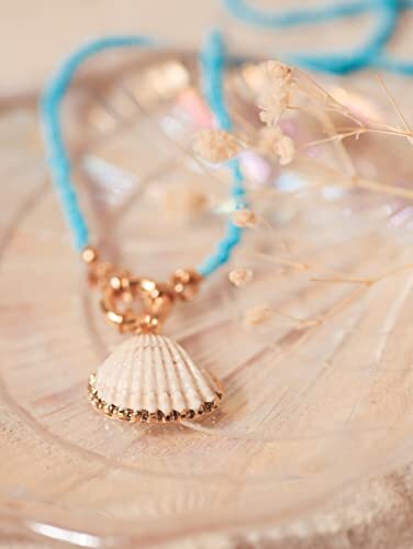 Boho Hippie Summer Cowrie Shell Seashell Necklace Statement Beach ...