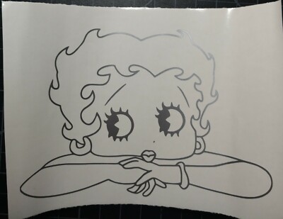 Betty Boop - Vinyl Decal | eBay