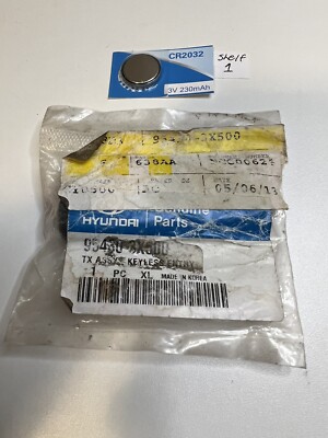 New Genuine OEM Hyundai Tx Assy-Keyless Entry 95430 3X500 OEM | eBay