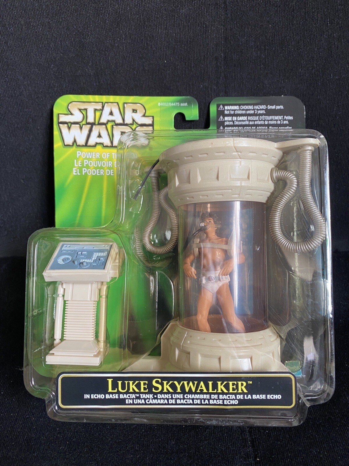 2001 Hasbro Star Wars POTJ Luke Skywalker in Bacta Tank Figure Set for ...