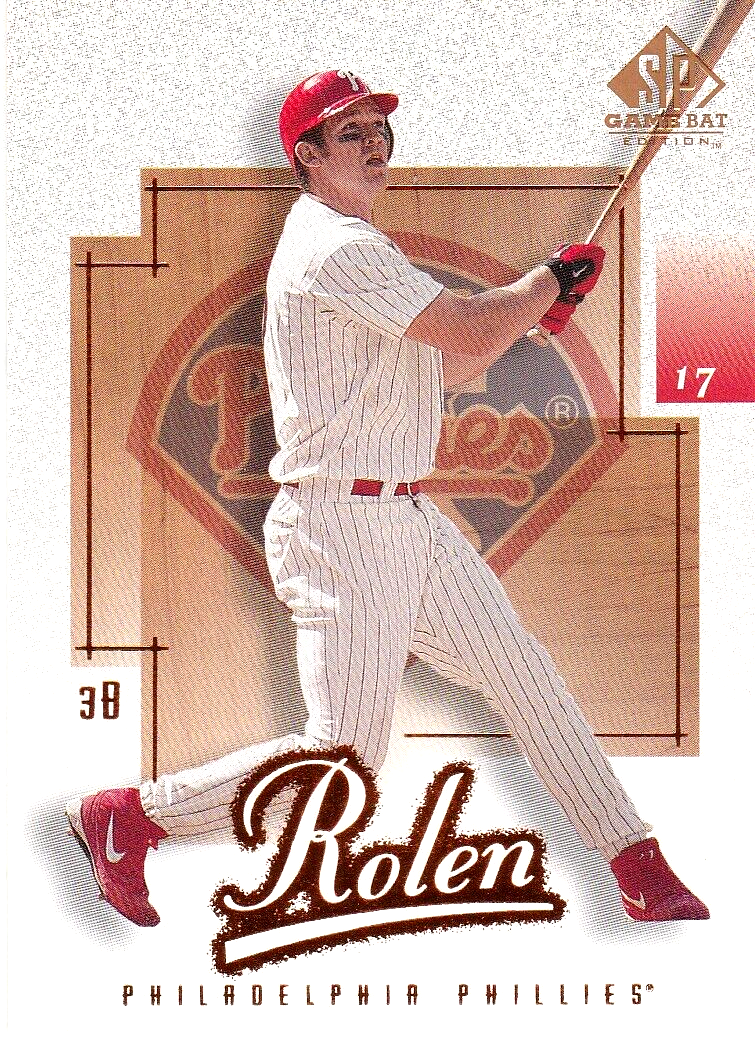 2001 Scott Rolen SP Game Bat 80 Philadelphia Phillies | eBay