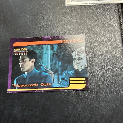 Jb22 Star Trek Profiles 1997 Deep Space Nine #50 Bashir Alexander ...