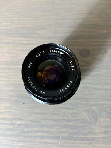 Vtg Auto TeleSor 1:2.8 F=28mm Camera Lens Made In Korea | eBay