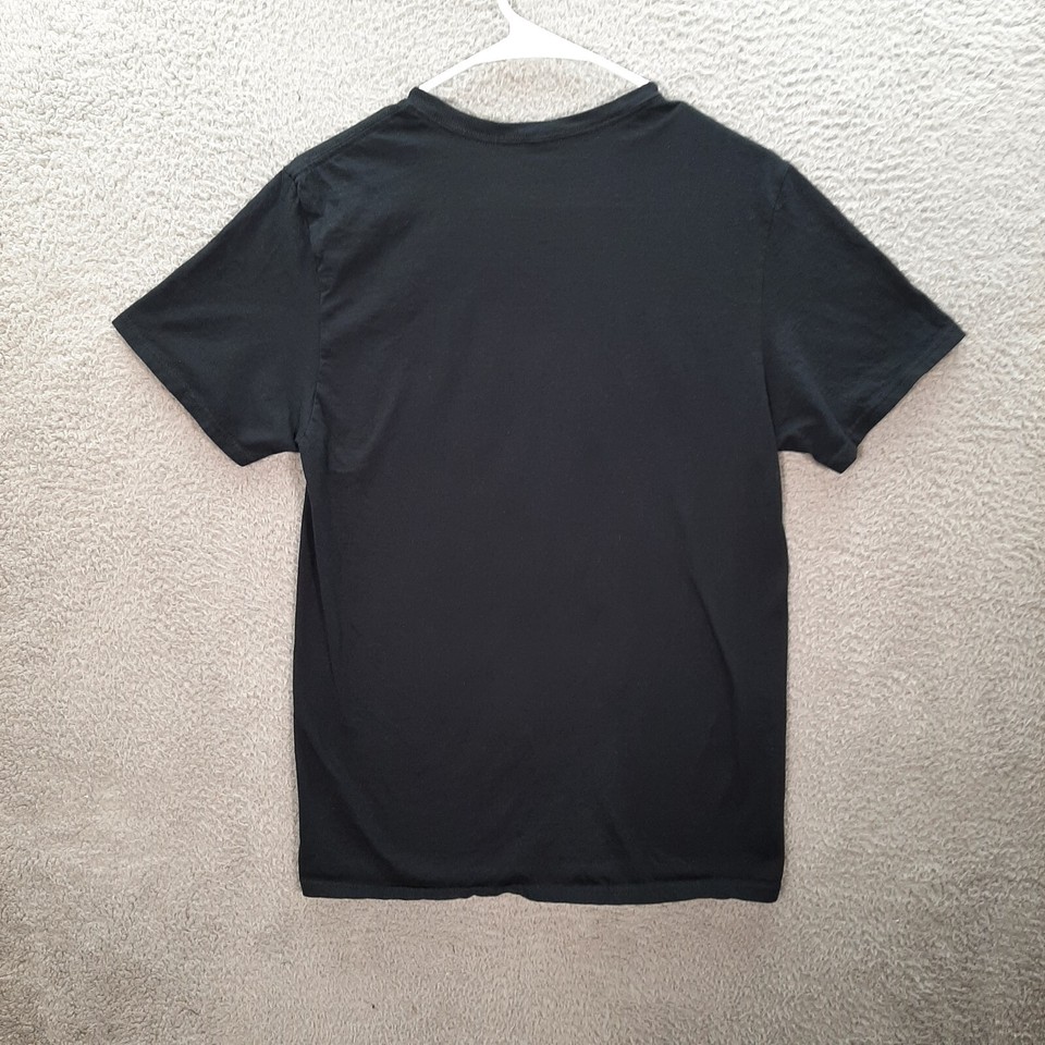 Spongebob Squarepants Shirt Adult Medium Black Adult Swim Cartoon ...