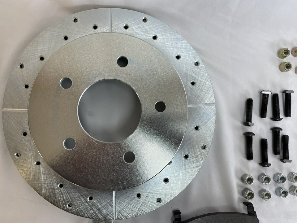 1955-1964 Pontiac Oldsmobile full size Rear Disc brake Conversion 5 ON ...