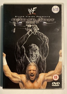 WWF Backlash 2001 DVD Wrestling Silver Vision Used WWE | eBay UK
