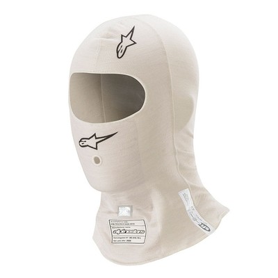 Alpinestars 4754920-201B-O/S White Head Sock ZX Balaclava Evo V2 One ...