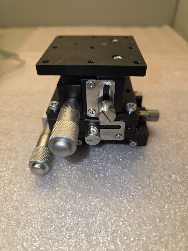 XYZ 3 Axis Linear Stage Trimming Platform Bearing Tuning Sliding | eBay