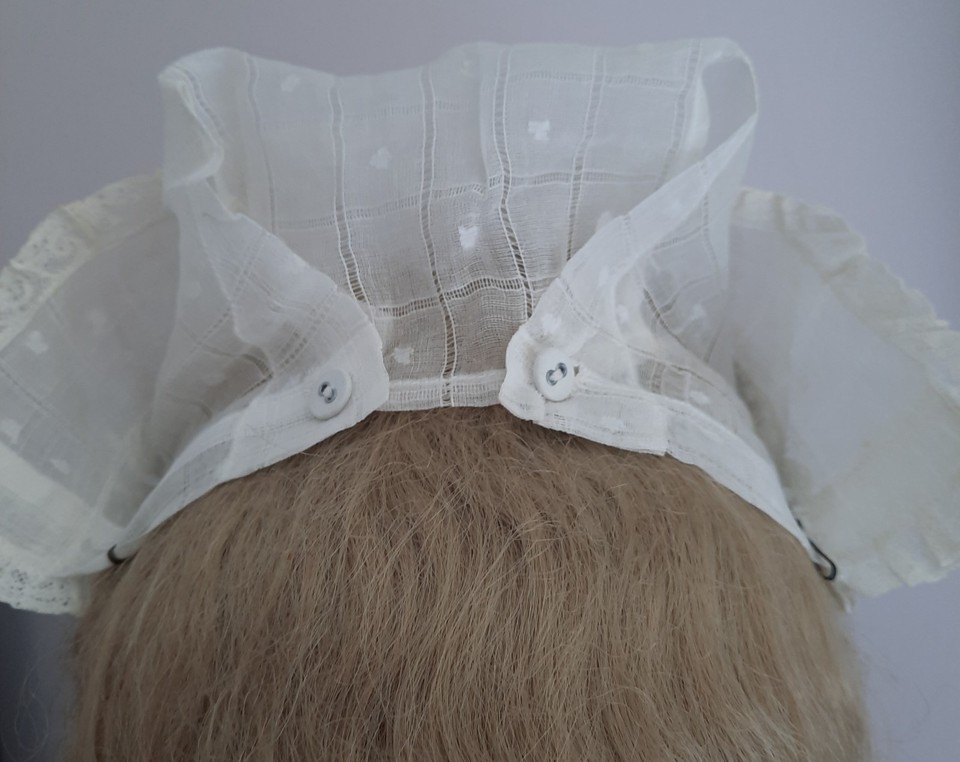 Vintage pre-war Matron’s nursing cap white starched muslin. | eBay UK