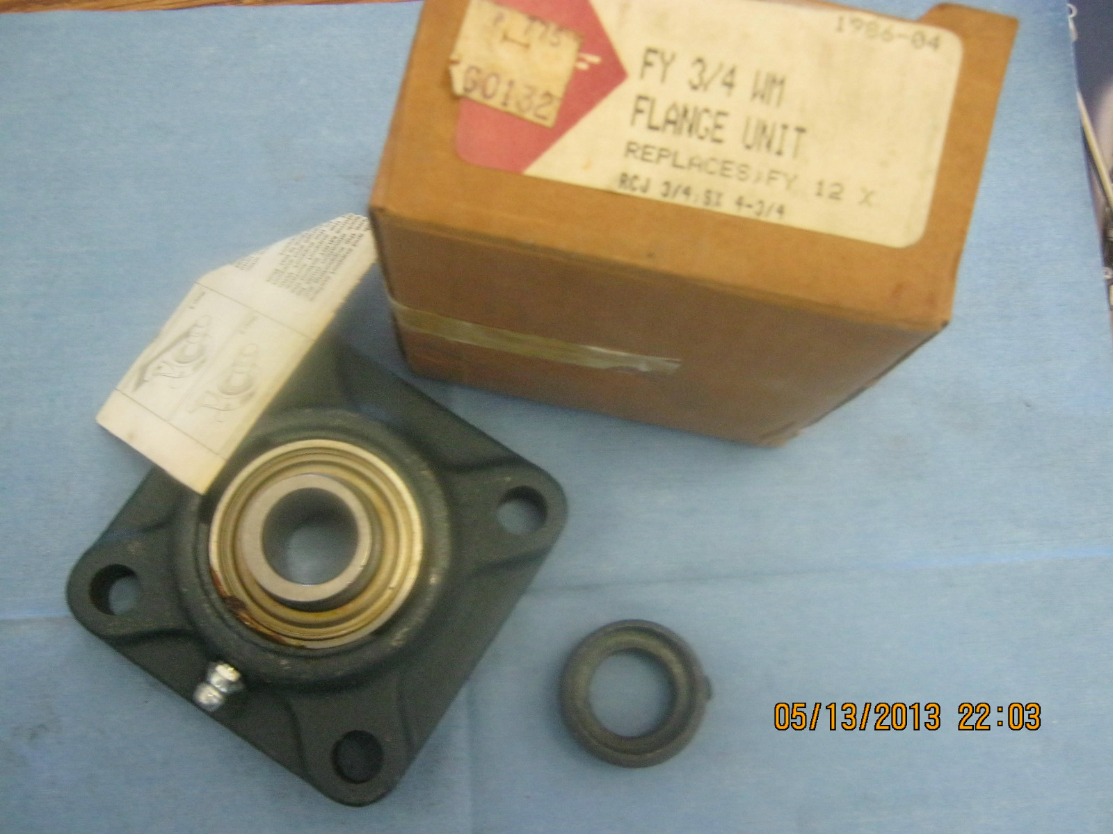 SKF Model: FY 3/4 WM Flange Bearing Unit. New Old Stock | eBay