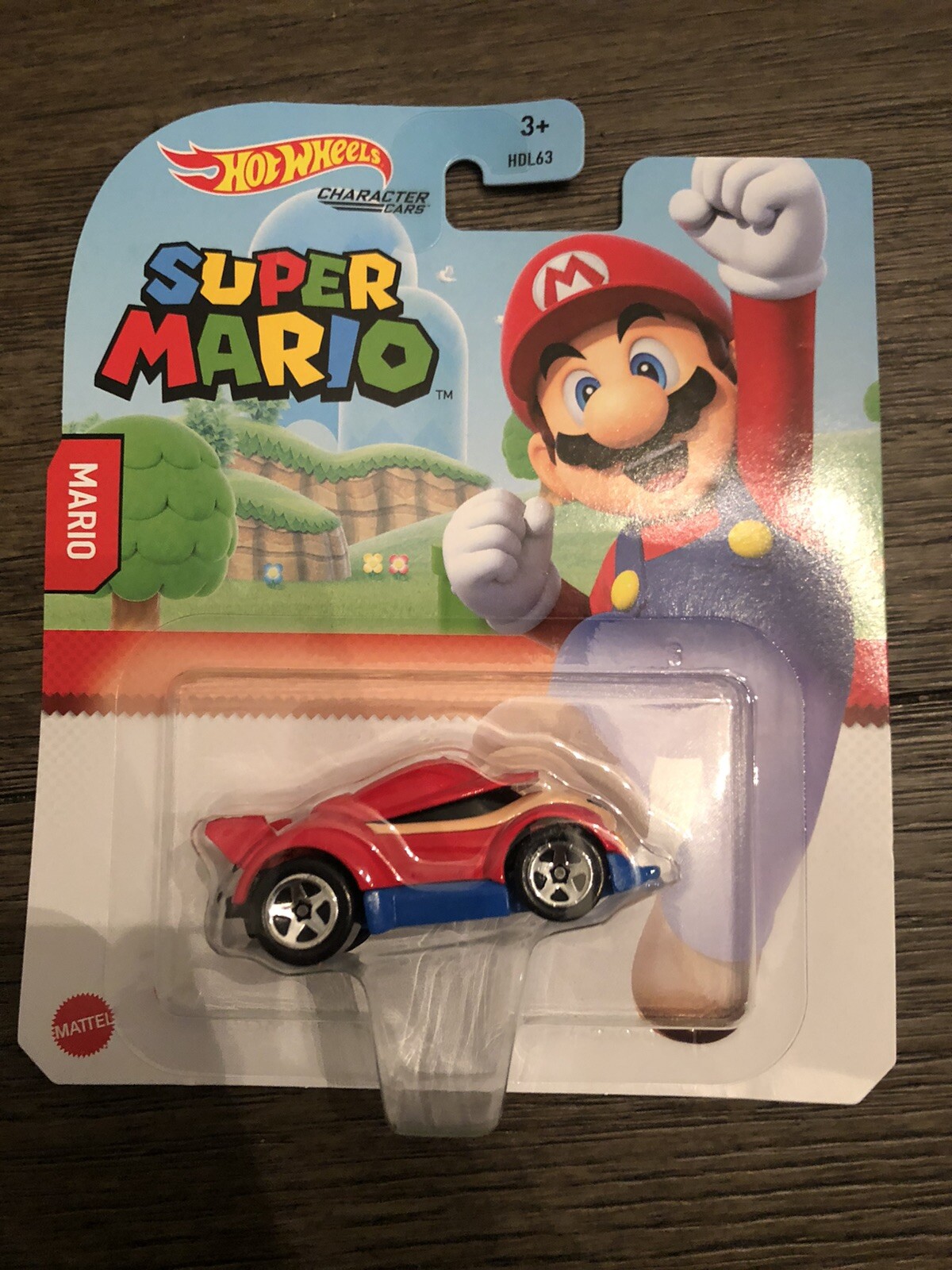 Hot Wheels Super Mario Character Car MARIO Diecast Car | eBay