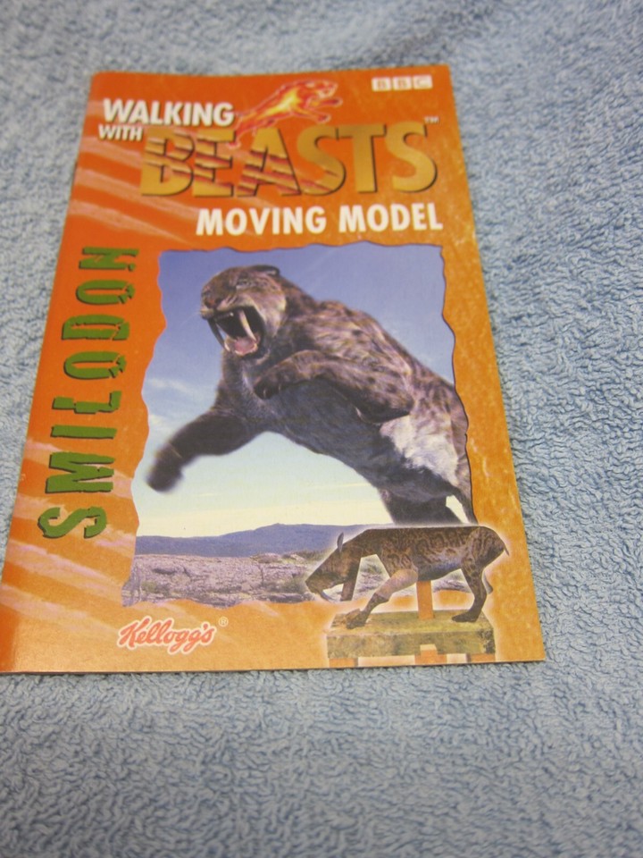 Kellogg's Frosties & Coco Pops. Five BBC Walking with Beasts Moving ...