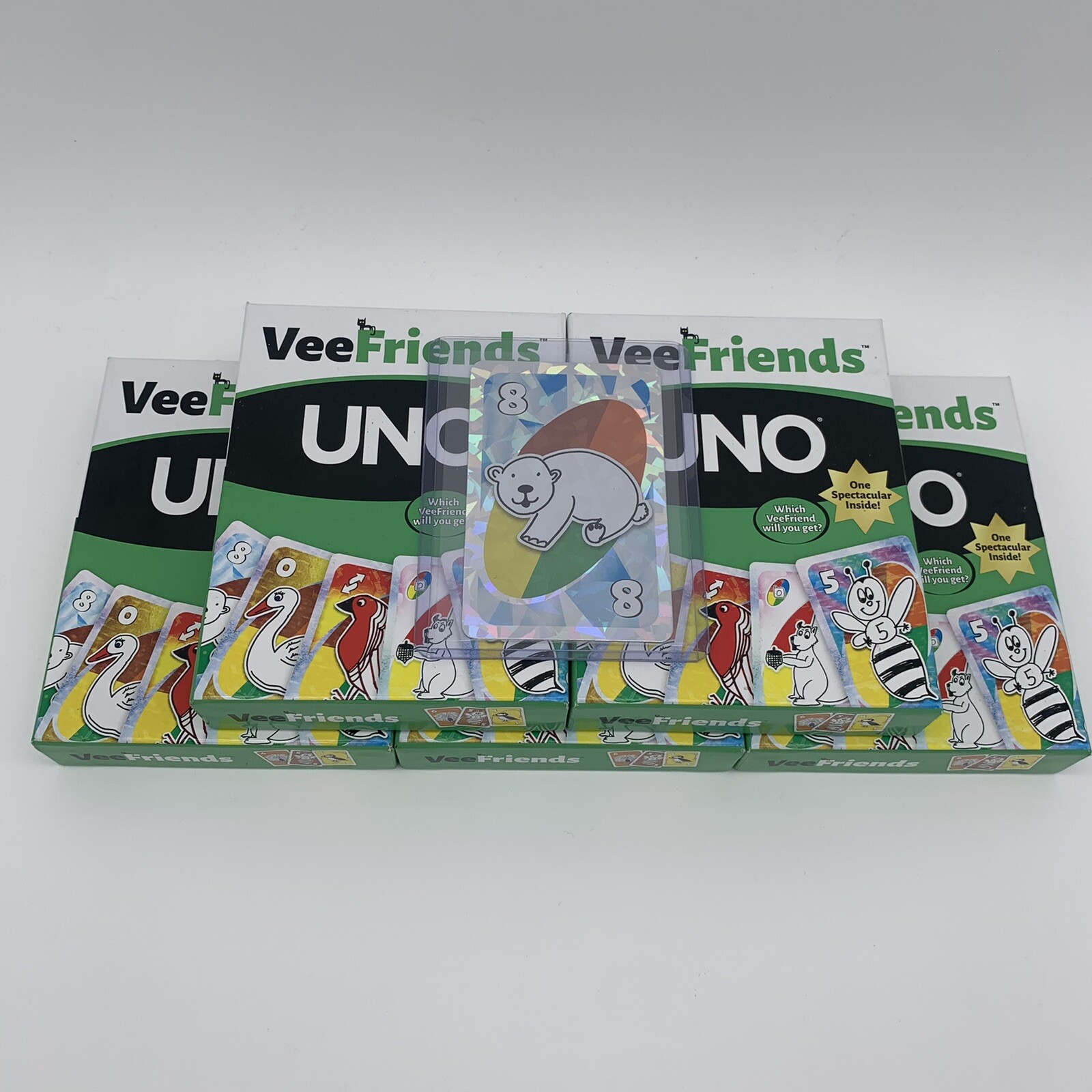 Vee Friends Uno Card Game Gary Vee Tier 4 Foil Card “Prudent Polar Bear ...