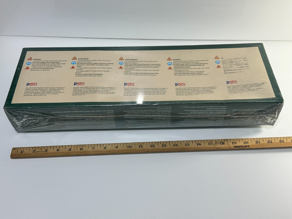NOS Snap-On Tools USA SDDX80DGDUX Ducks Unlimited 8pc Screwdriver Set ...