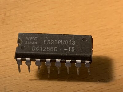 NEC IC - D41256C-15 - Ram Chip 16 Pin NMOS . | eBay