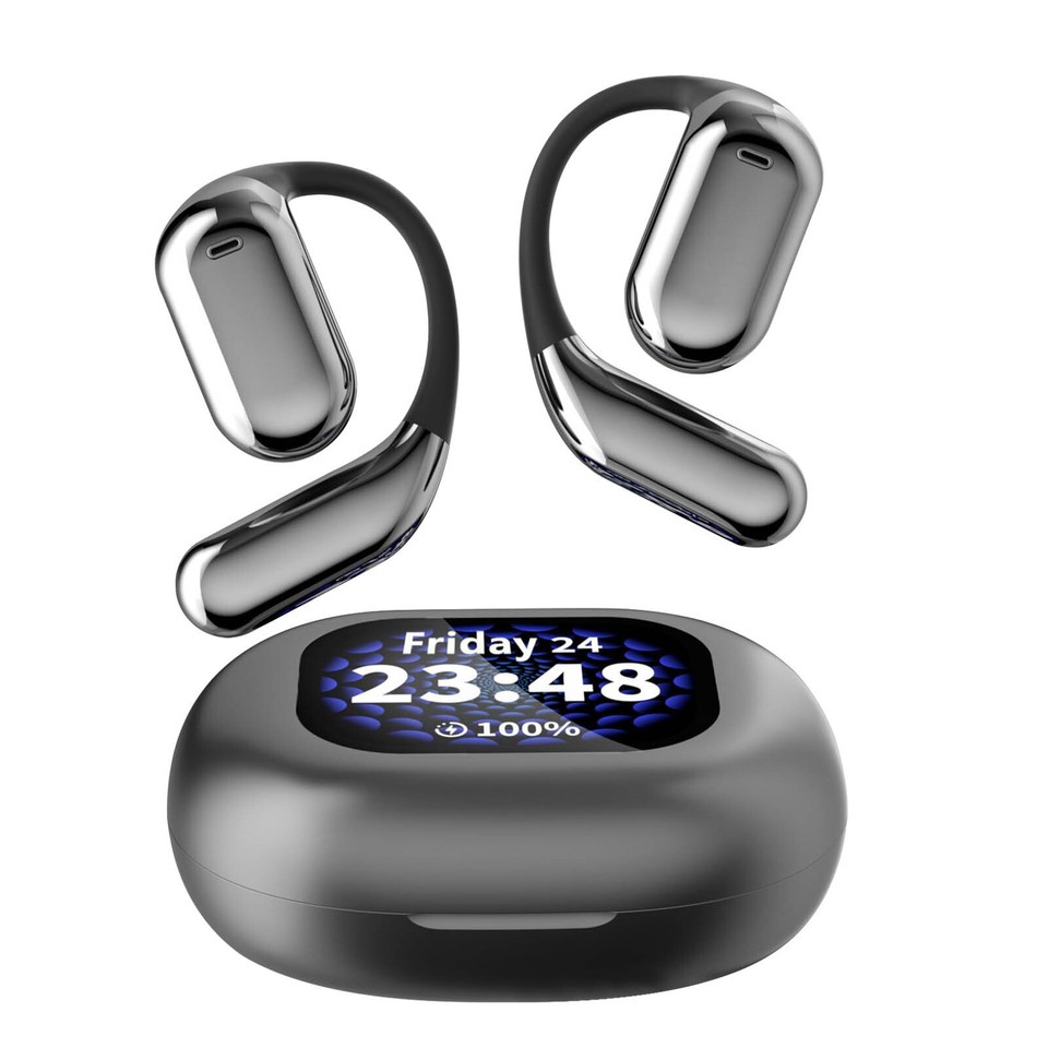 Q16 Pro Earbuds Smart Color Screen Touch OWS Earless Wireless Bluetooth ...