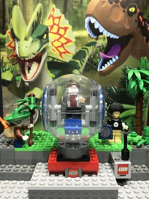 Lego Jurassic World Mini Figure Collection Series Zach & Gyrosphere ...