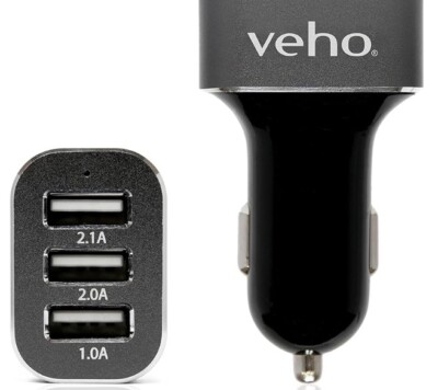Veho 3 Port USB Car Charger | eBay