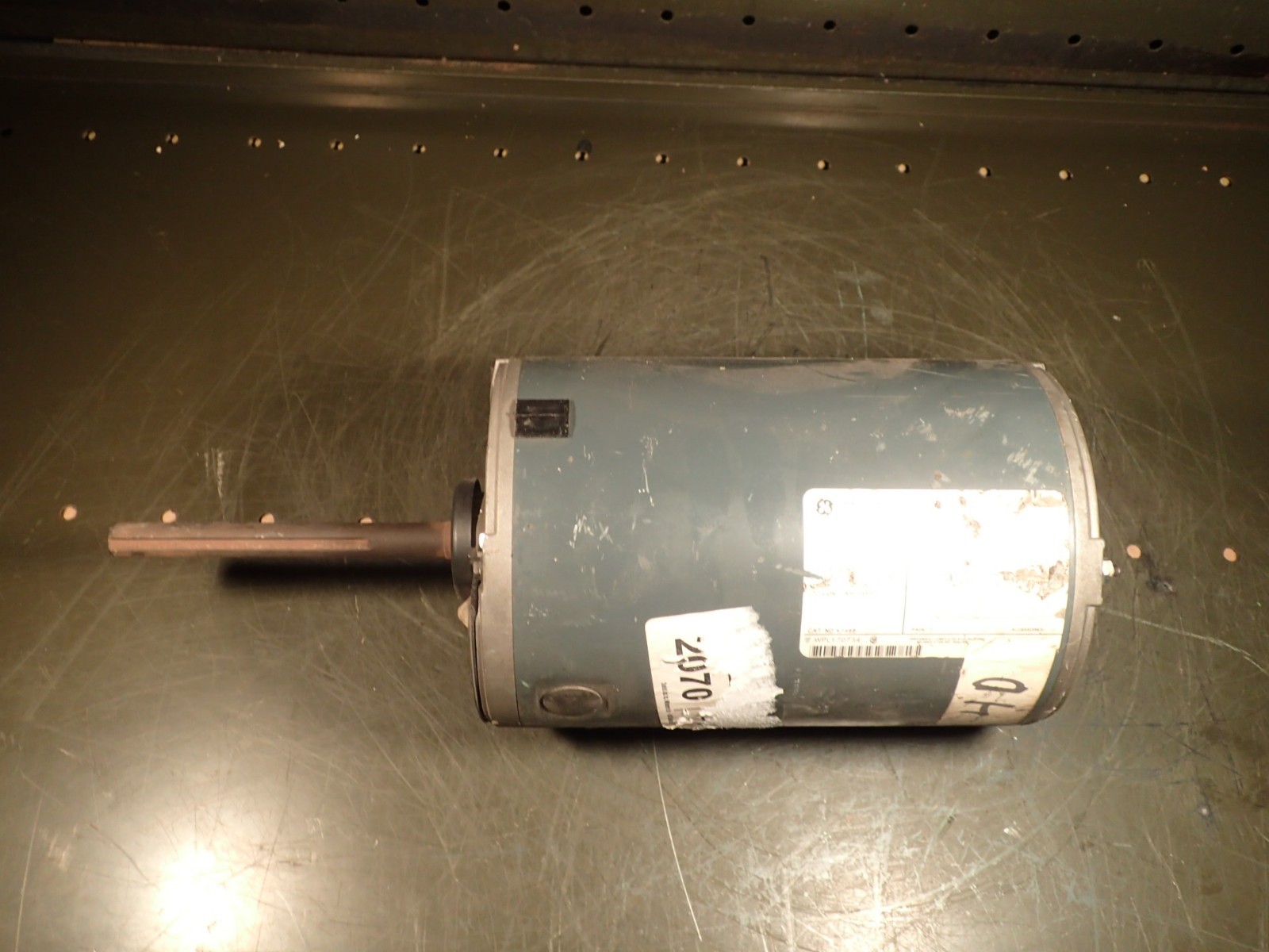 GE K1486 208-230/460V 3ph AC Condenser Fan Motor: 1140-RPM 56HZv 5/8 ...