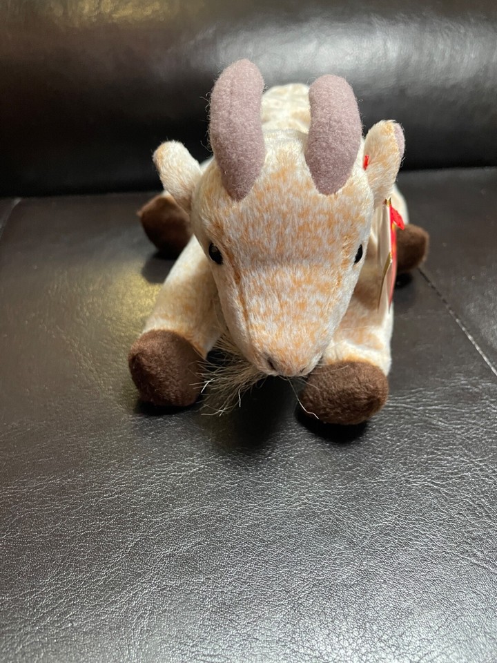 Goatee Goat Original Beanie Baby Birthdate 11.04.98 | eBay